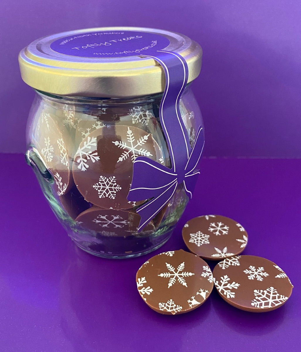 Snowflakes (Milk chocolate) – Toftly Treats